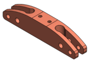 Solved I am having trouble make Hanger Bracket look like the | Chegg.com