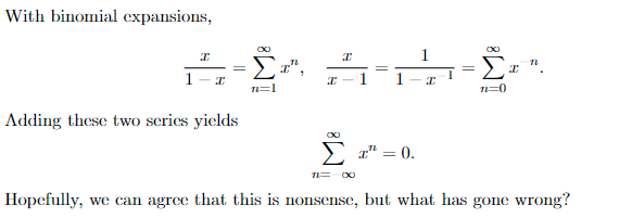 Solved With binomial expansions, | Chegg.com
