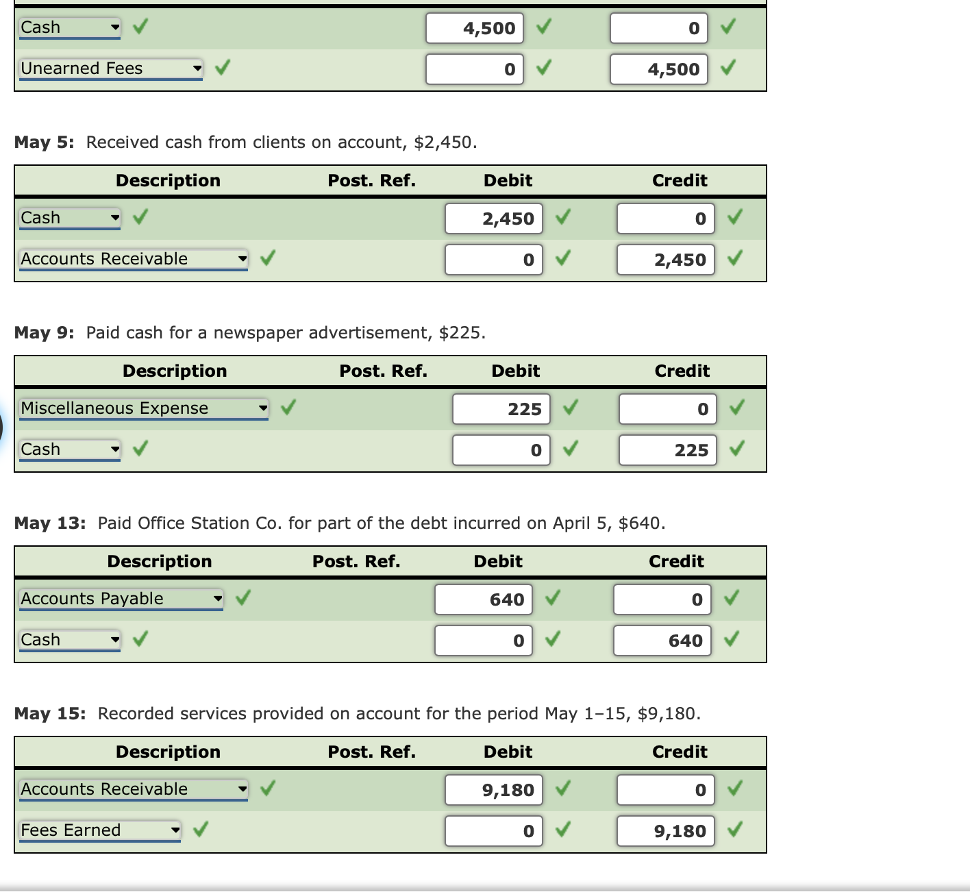 Solved \r\n\r\n\r\n\r\na. Insurance expired during May is | Chegg.com