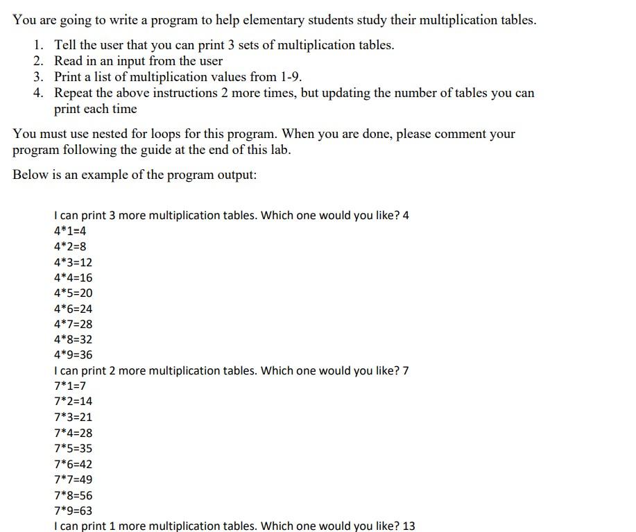 Solved I need help on my fundamental computer Programming | Chegg.com