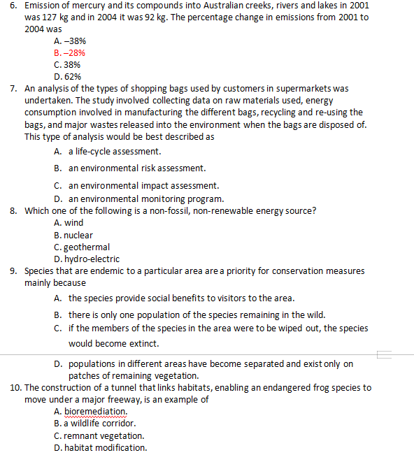 Solved 6. Emission of mercury and its compounds into | Chegg.com