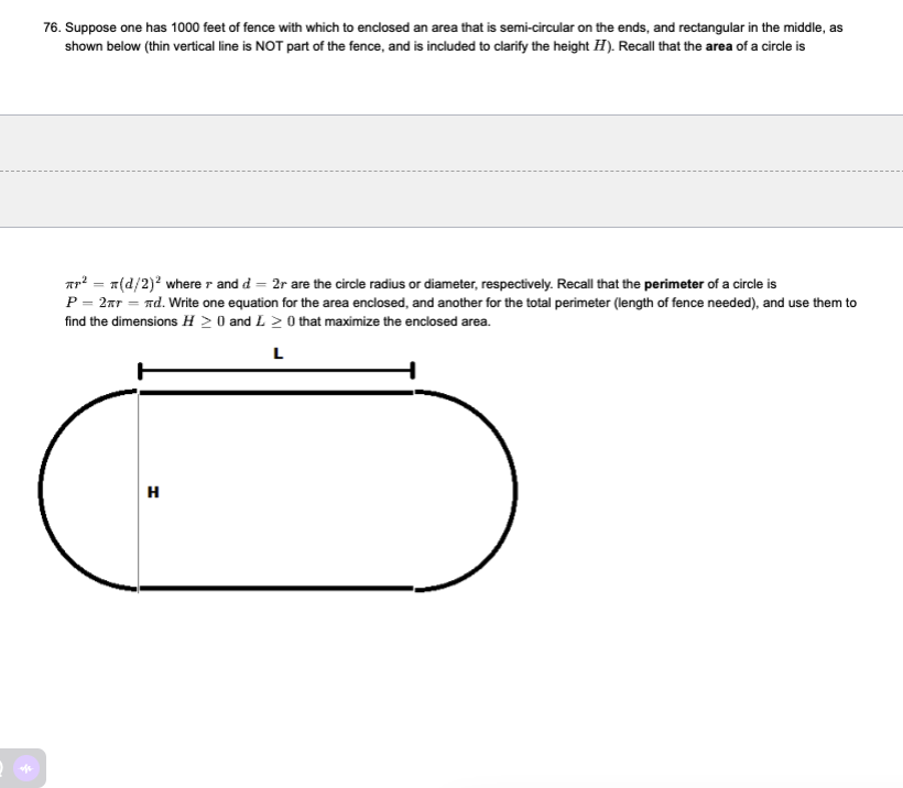 Solved Please use the Calculus 1 techniques to solve. And | Chegg.com