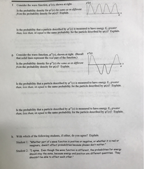 Solved 2. Consider a particle in the infinite square well. | Chegg.com