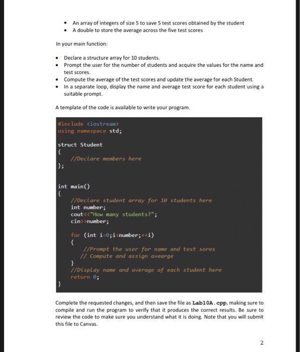 Solved CSCE 1030 Lab 10 General Guidelines: (for ALL of your | Chegg.com