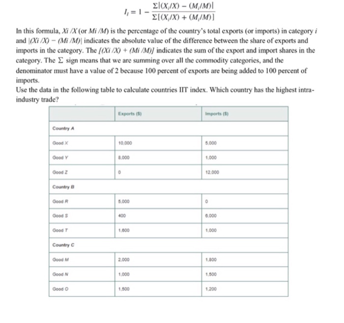 Solved ?? (X/X) + (M/M)] In this formula, Xi /X (or Mi /M) | Chegg.com