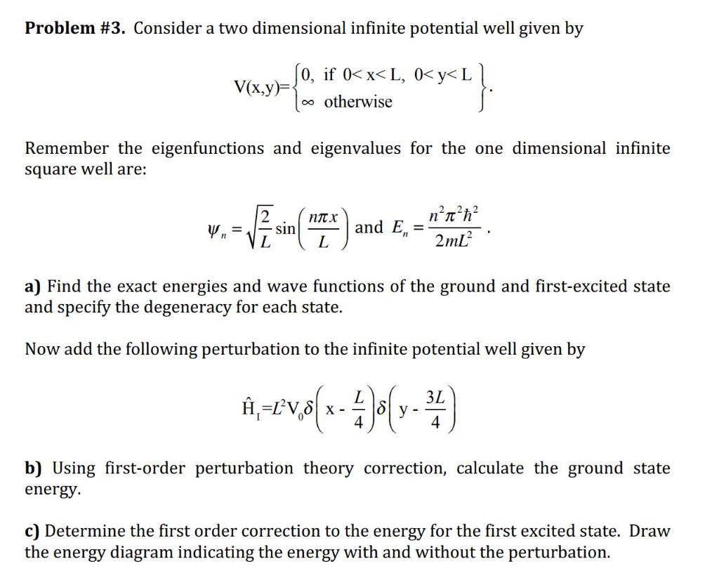 Solved Problem 3 Consider A Two Dimensional Infinite