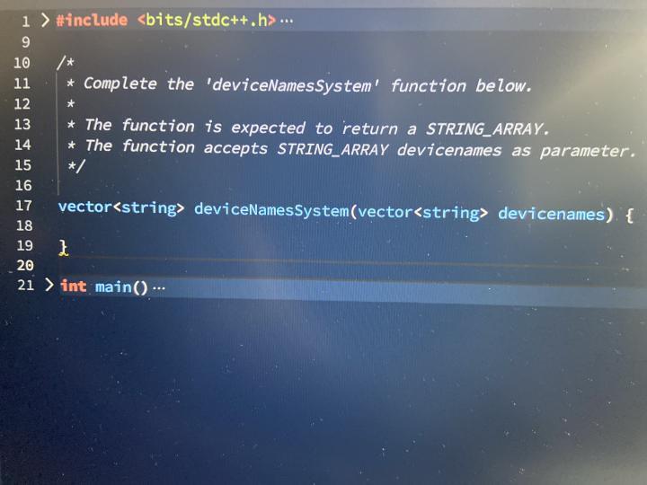 Solved Device Name System Create unique device names to be | Chegg.com