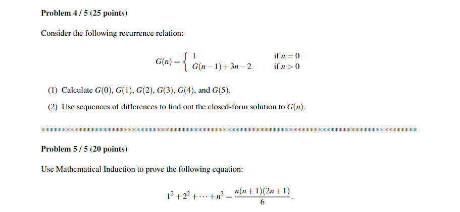 Solved Please use discrete mathematics to solve and explain | Chegg.com
