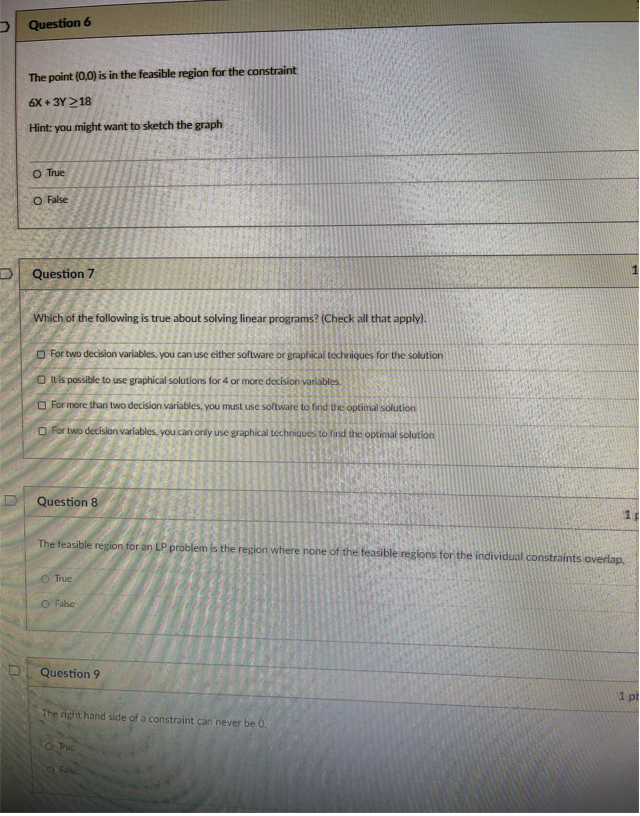 Solved Question 3 Weichid the following is NOT a valid way | Chegg.com