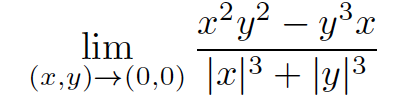 Solved Find if the limits exists in exercises a, b and c. | Chegg.com