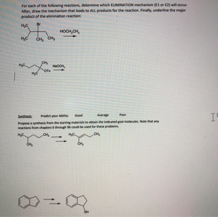 Solved For Each Of The Following Reactions Determine Which