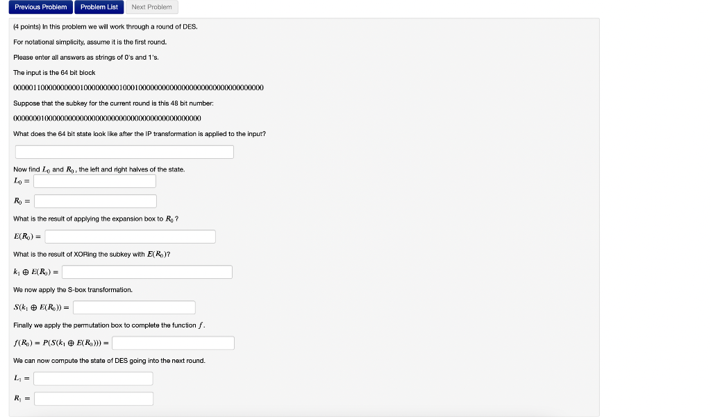 Solved Cryptography and cryptanalysis Do not answer if you | Chegg.com