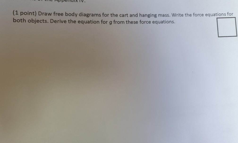 Solved Tie a string to the end of the cart. then lead the | Chegg.com
