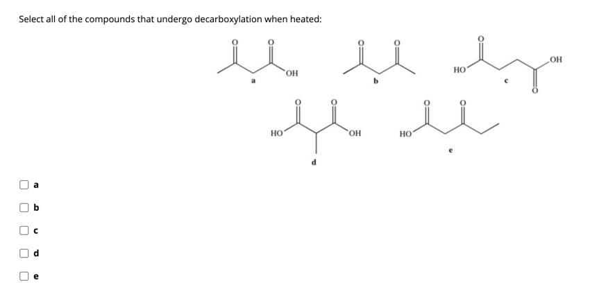 Solved Select all of the enol tautomers of ketone a: CH CH | Chegg.com