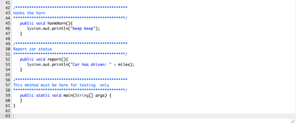 Solved For this lab, we provide a complete class that | Chegg.com