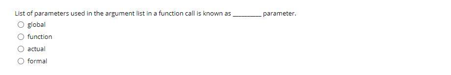 Solved Which of the following is TRUE about the return type | Chegg.com