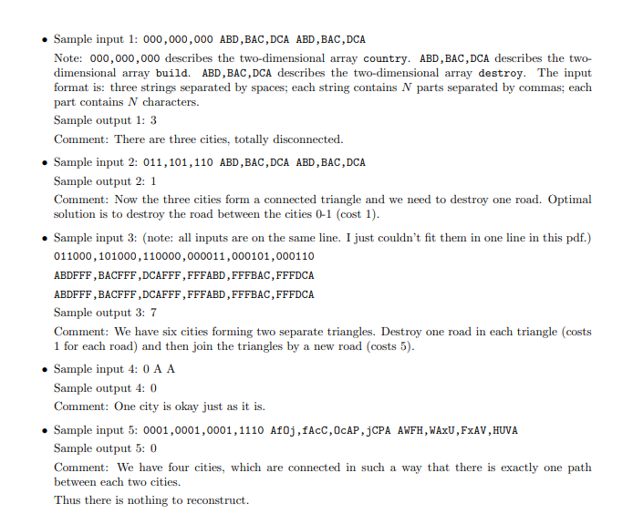3 Puzzle You need to redesign the road system of an | Chegg.com