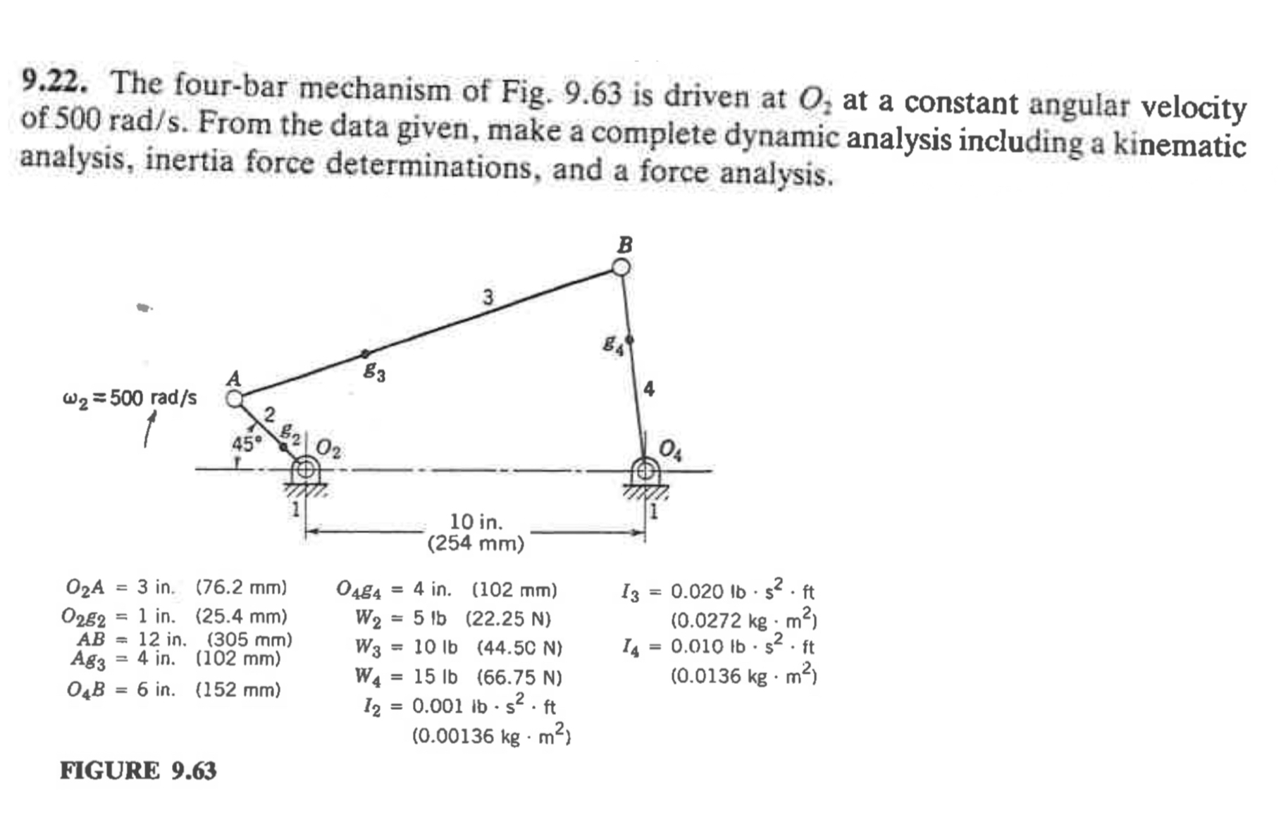 Solved by calculating the torque acting on Link 2 of the | Chegg.com