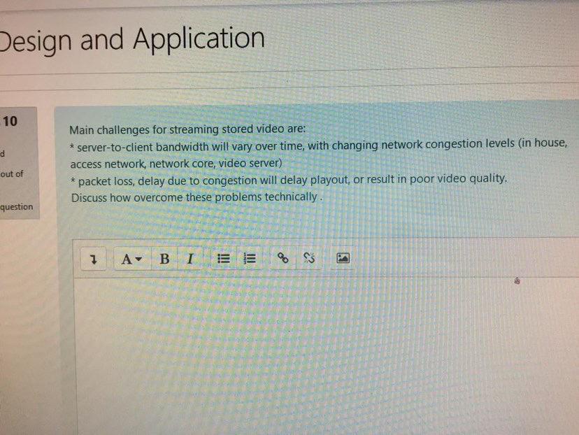 Solved Design and Application 10 Main challenges for | Chegg.com