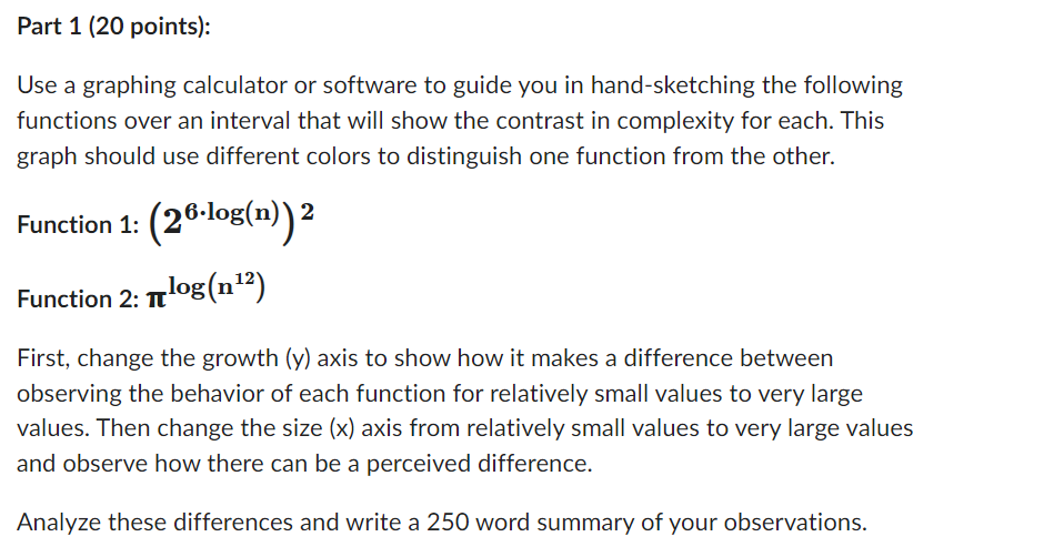 Solved Use a graphing calculator or software to guide you in | Chegg.com