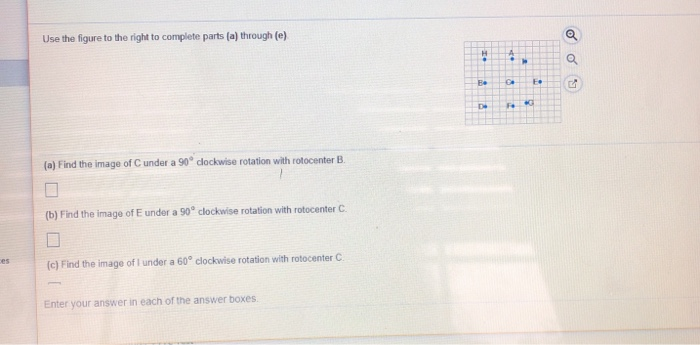 Solved d.) Find the image of I under 120 degrees clockwise | Chegg.com