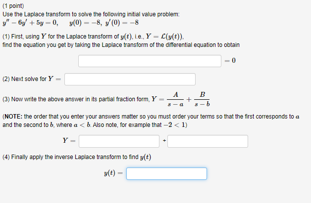 Solved (3) ﻿Now write the above answer in its partial | Chegg.com