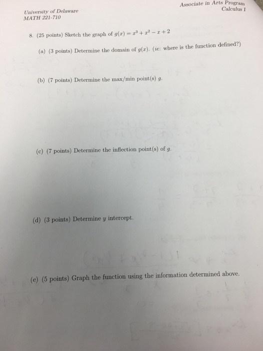 Solved University of Delaware MATH 221-710 Associate in Arts | Chegg.com