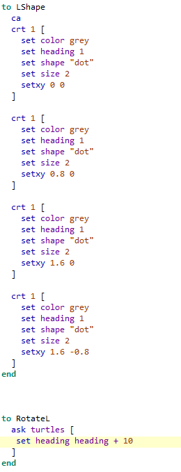For NetLogo can you give me a code/solution to make | Chegg.com