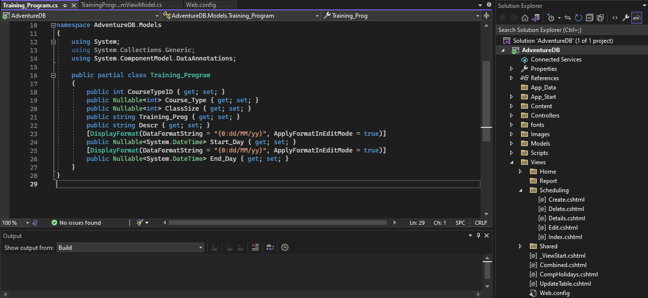 ASP.NET MVC C# VS 2022How do I put an Order by with | Chegg.com