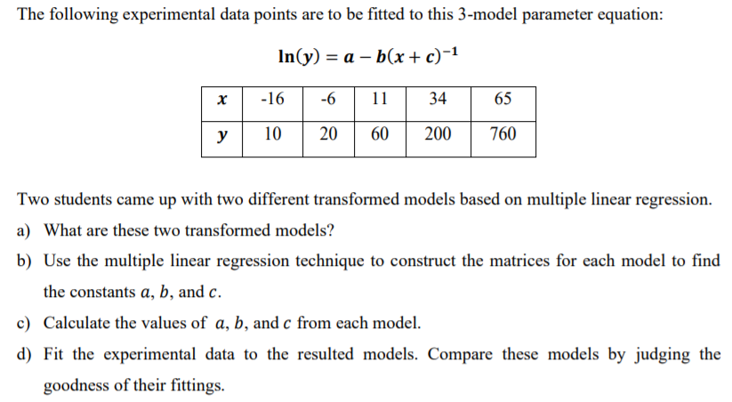Solved You need to show complete solutions; sample of | Chegg.com