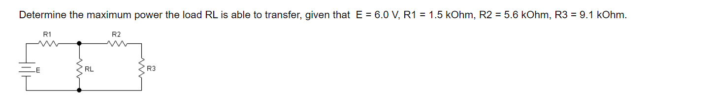 Solved Determine the maximum power the load RL is able to | Chegg.com