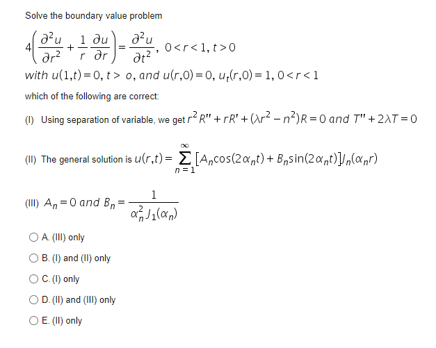 Solved Solve the boundary value problem | Chegg.com