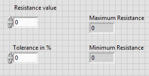 Solved Build a VI to calculate the tolerance of a resistor. | Chegg.com