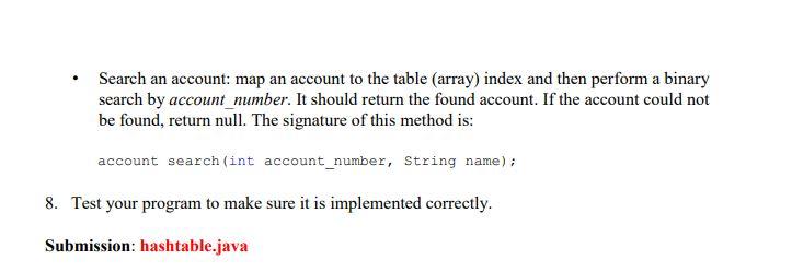 I need to complete this program Hashtable.java by | Chegg.com