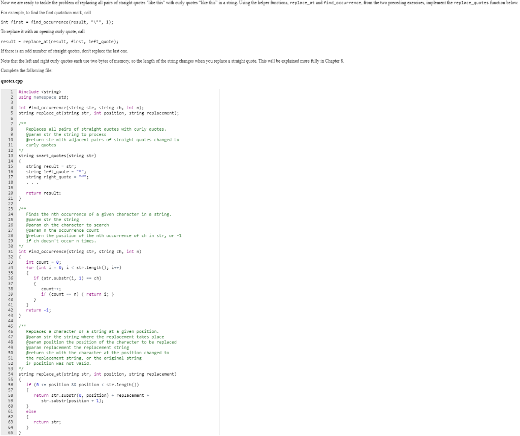 Solved Now we are ready to tackle the problem of replacing | Chegg.com