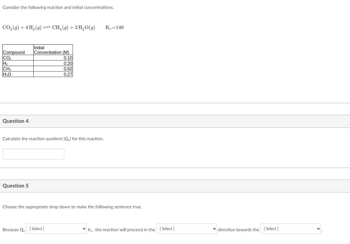 Solved the drop down menus are Because Qc the | Chegg.com