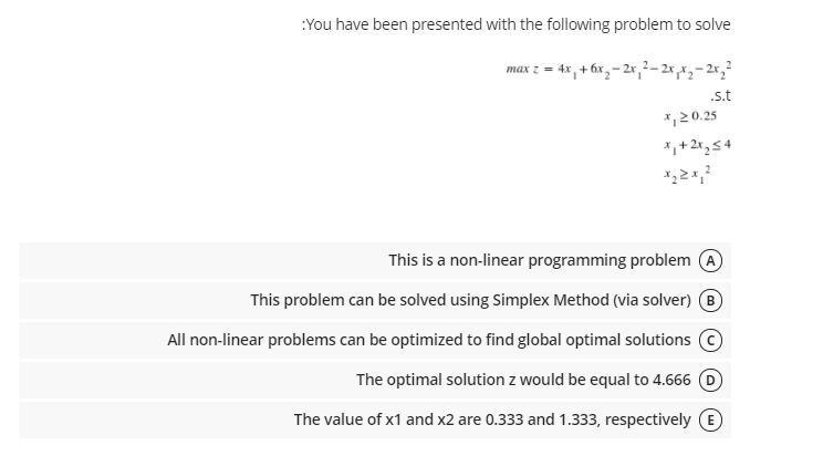 Solved :You have been presented with the following problem | Chegg.com