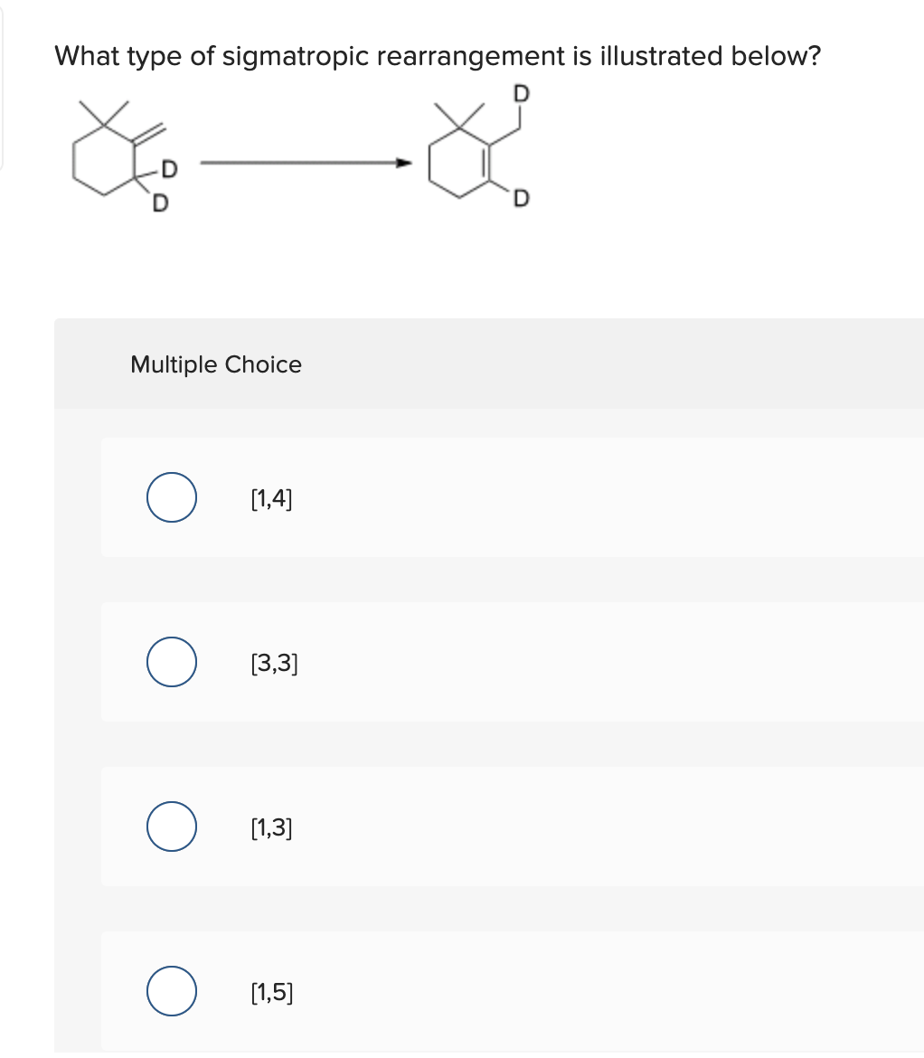 Solved What type of sigmatropic rearrangement is illustrated | Chegg.com