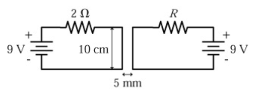 Solved The two 10-cm-long parallel wires in the figure are | Chegg.com