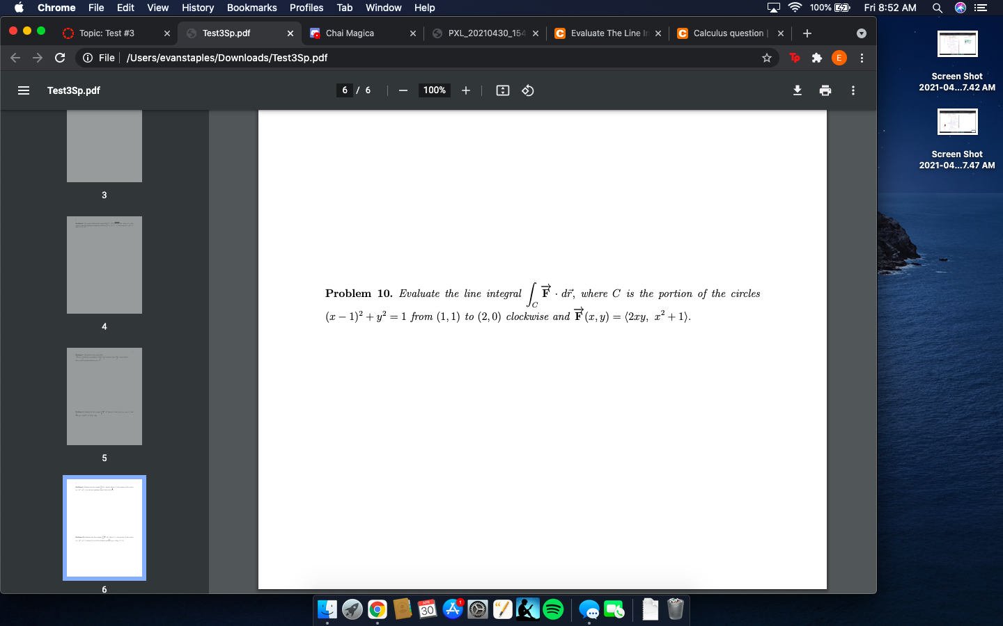 Solved Chrome File Edit View History Bookmarks Profiles Tab | Chegg.com