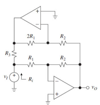 Solved Find the output voltage 𝑣_𝑜 and the input impedance | Chegg.com