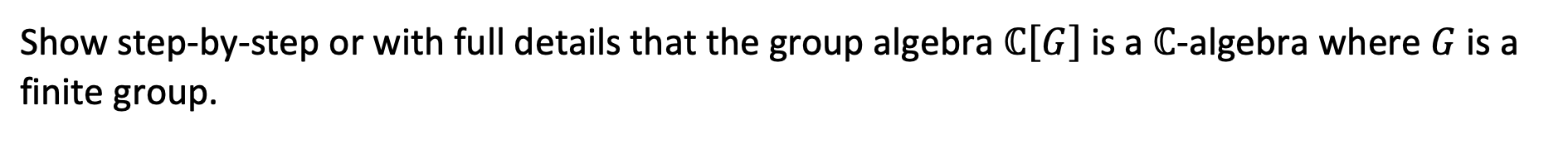 Solved Show step-by-step or with full details that the group | Chegg.com