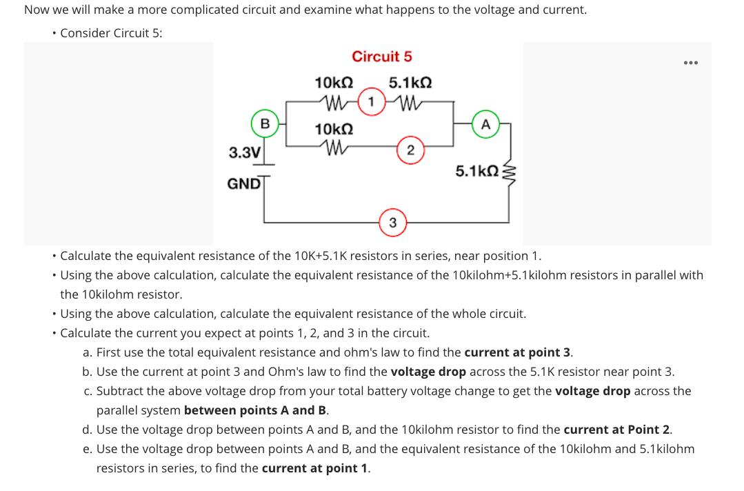 Solved Now we will make a more complicated circuit and | Chegg.com