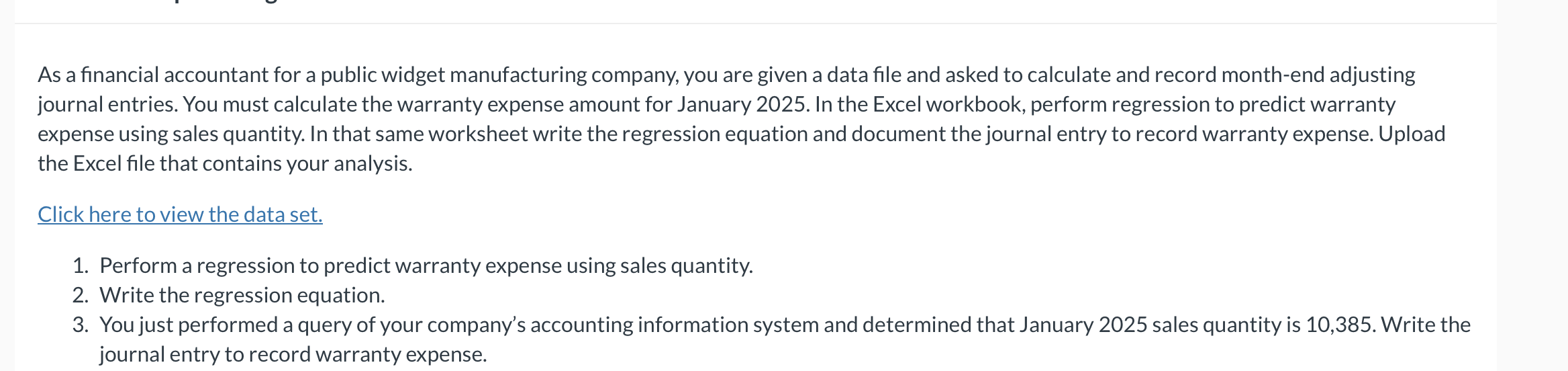 As a financial accountant for a public widget | Chegg.com