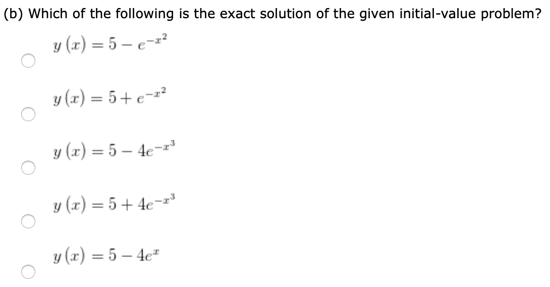 Solved (a) Program a calculator or computer to use Euler's | Chegg.com