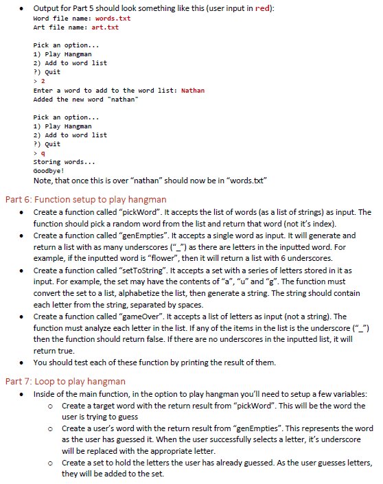 Solved PYTHON CODE !! NEED URGENTLY!! DUE IN 24 HOURS!! | Chegg.com