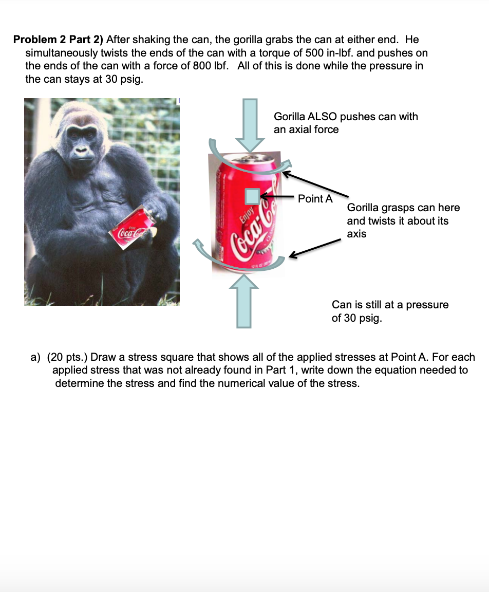 Solved The soda can shown below can be modeled as a | Chegg.com