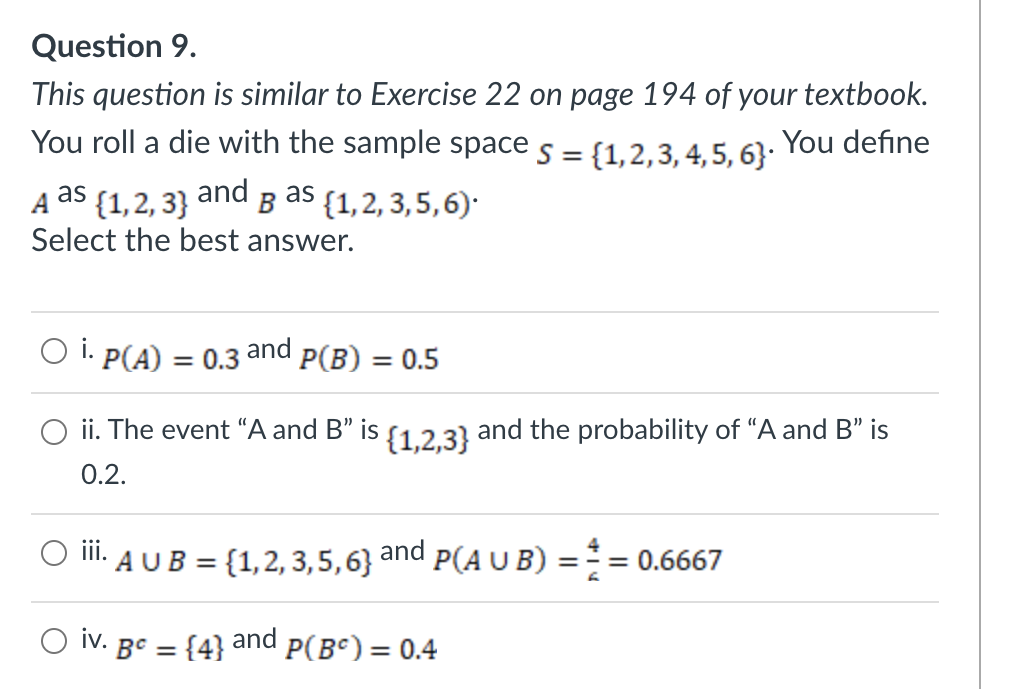 Solved Question 9. This question is similar to Exercise 22 | Chegg.com