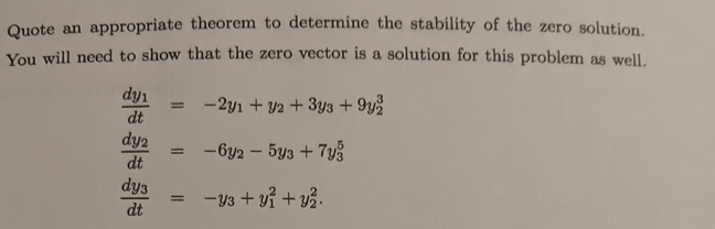 Solved Quote an appropriate theorem to determine the | Chegg.com