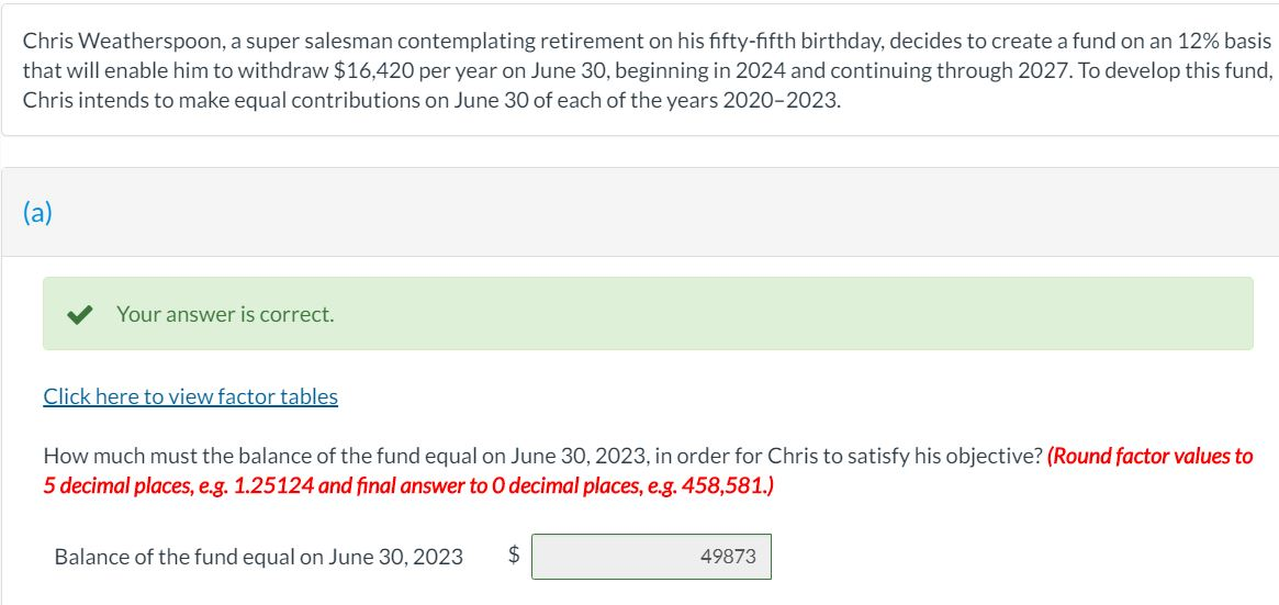 Solved Chris Weatherspoon, a super salesman contemplating | Chegg.com